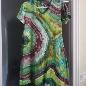 Geode Tie Dye Shirt Psychedelic Clothing Tye Dye Shirt 50th - Etsy