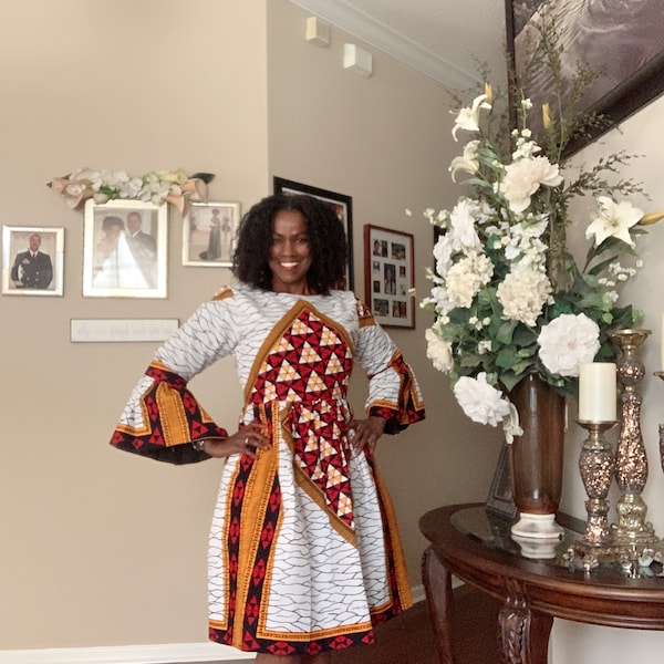 TITO African Print Dress,black Panther,ankara Fashion,african Print ...