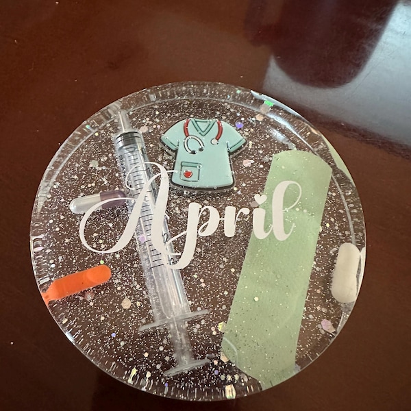 Nurse Coaster, Nurses Week Gift, Nurse Desk Decorations, Nurse ...