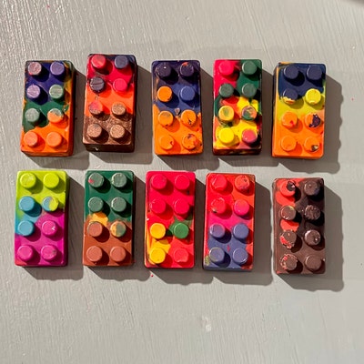 Recycled Brick Crayon Set / Set of 10 Bricks - Etsy