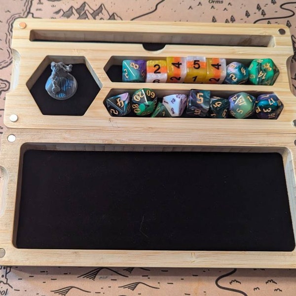 Dungeons Box™ D&D Dice Box – USA Made | Handmade Hero Dice Vault ...