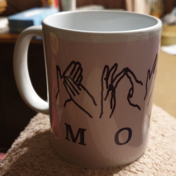 A4, PDF British Sign Language, Auslan, Alphabet Poster, Pink and Black ...