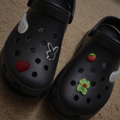 Bubble Froggy Croc Charm - Etsy