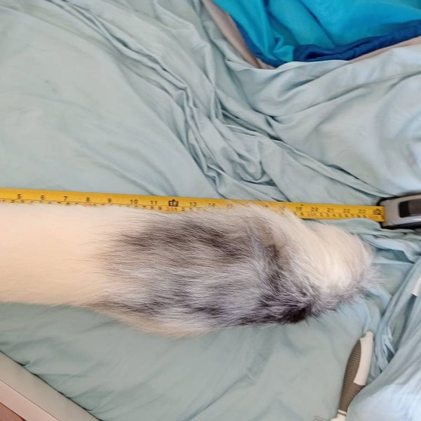 Tanuki Tail Keychain - Etsy