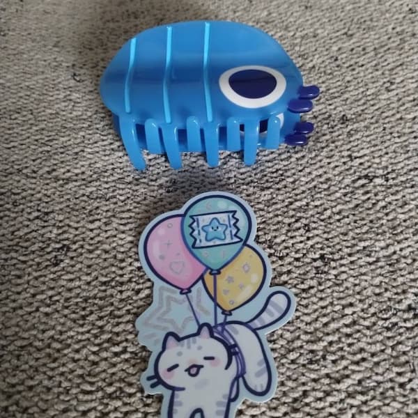 Isopod Hair Claw Hair Clip Bug Claw Clip Beetle Spring Accessory Nature ...