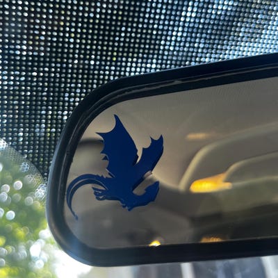 My Dragon Family Car Decal, Dragon Laptop Decal, Dragon Vinyl Decal ...