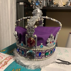 Queen Elizabeth Crown Replica State Imperial Crown 1:1 Scale Prop ...