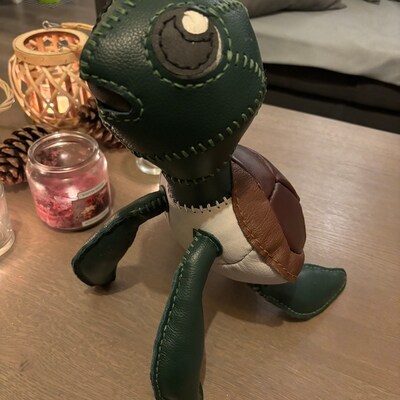 Toy Turtle Leather Pattern PDF by Leatherhubpatterns - Etsy
