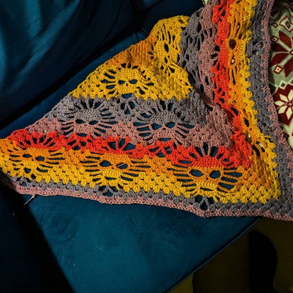 How to Crochet CHASING THE SUN Mandala Hooded Vest: Pdf Pattern Photo ...