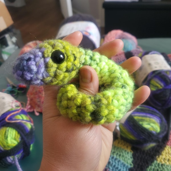 Baby Garden Snake Crochet Pattern PDF - Amigurumi Pattern, Animals ...
