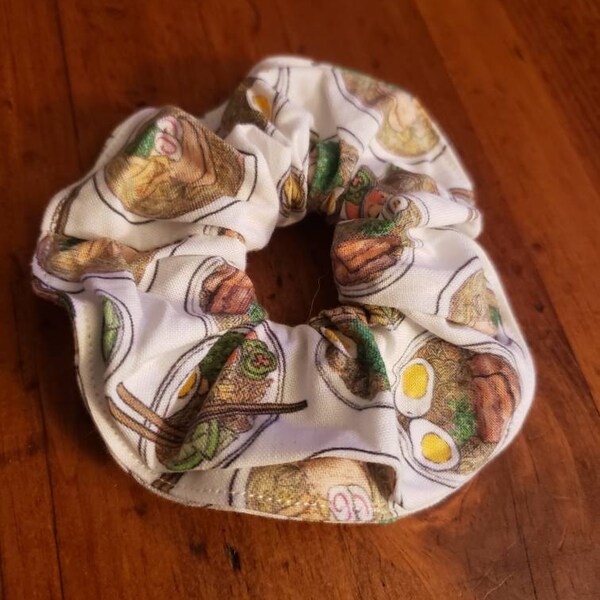 Turtle Scrunchie Blue Ocean Sea Turtle Scrunchie Marine Life Scrunchie ...