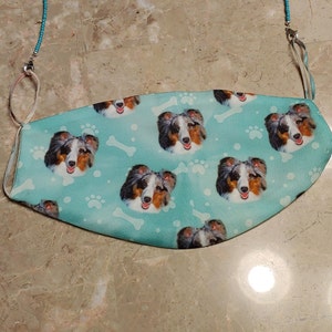 NEW COLORS Beaded Mask Holder, Mask Chain, Bead Mask Lanyard, Adult ...