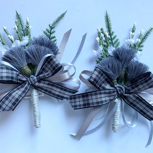 Blue Forget-me-not, White or Green Faux Forget Me Not Flower Bunch ...