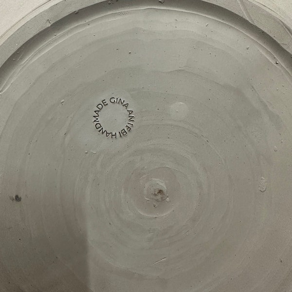 Custom Curved Text Stamp for Pottery Signature, Minimal Name Ceramic ...