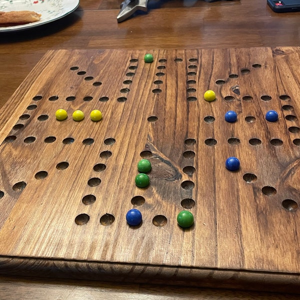Hand Crafted Marbles Board - Etsy