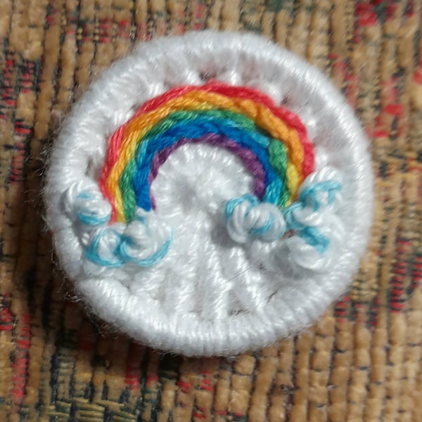 White Lingerie Ring Ideal for Making Dorset Buttons. 12mm, 15mm, 18mm ...