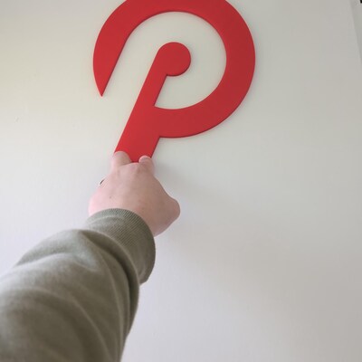 Peloton Wall Logo Large - Etsy