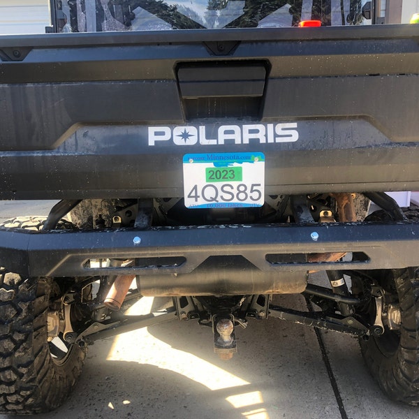 Wisconsin ATV / UTV State Engraved License Plates - Ships Today! - 2025 ...