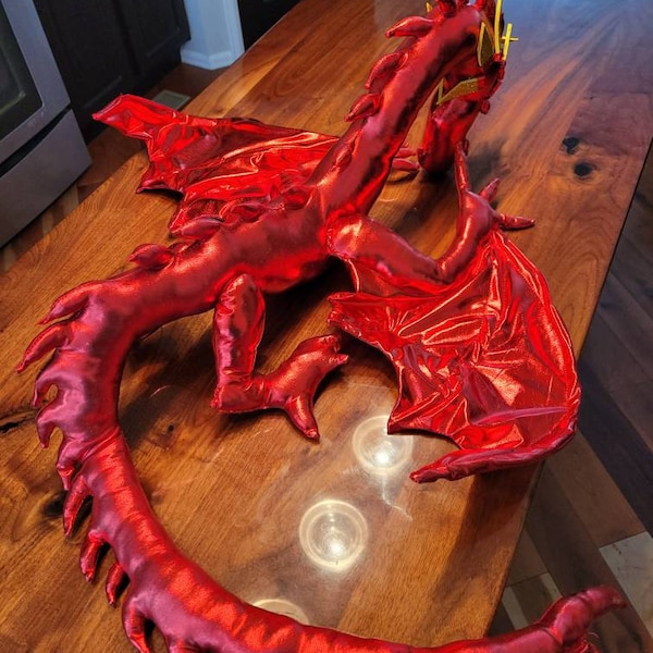 PDF PATTERN Smaug Dragon the Hobbit Plush - Etsy