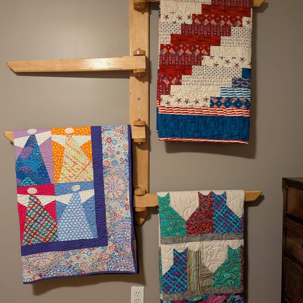4 Swing Arm Quilt Rack - Etsy