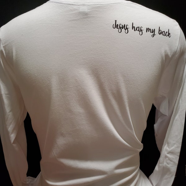 Jesus Has My Back Christian Religious Sign Instant Digital Download ...