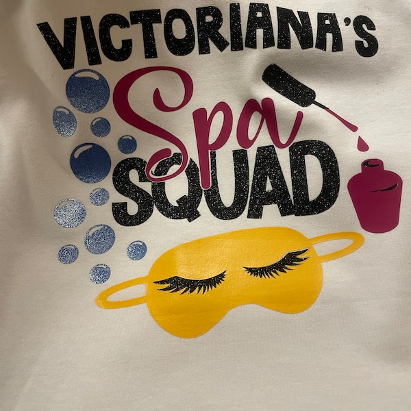 Spa Squad SVG, Spa Birthday Svg, Spa Day Svg, Spa Trip, Spa Visit ...