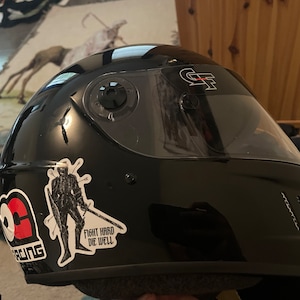 Fight Hard Knight Sticker - Etsy