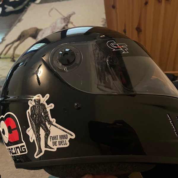 Fight Hard Knight Sticker - Etsy