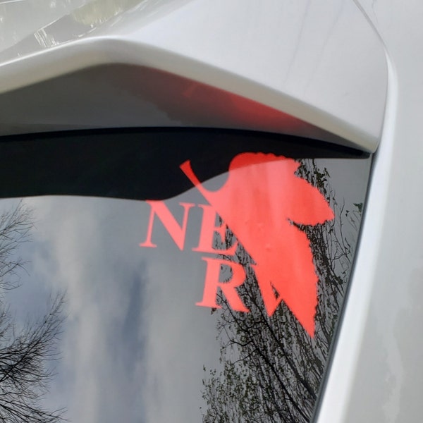 Neon Genesis Evangelion Nerv Anime Vinyl Decal, Car Accessory, Laptop ...