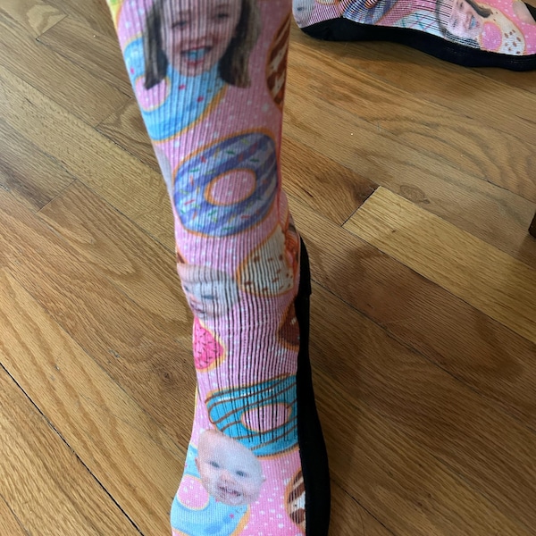 Custom Printed Socks Custom Face Sock Custom Photo Socks Personalized ...