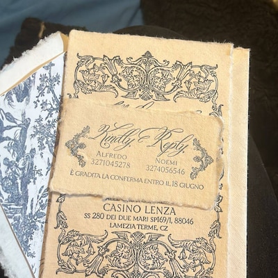 Ultra Thick Handmade Watercolor Paper, Deckled Edge Paper, 500GSM 15 ...