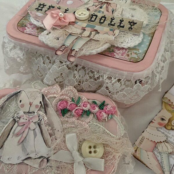 Printable Paper Doll Kit, Junk Journal Ephemera, Digital Papers ...