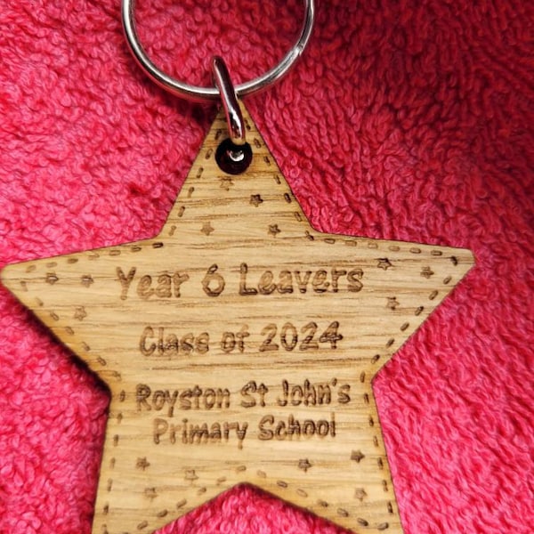 Year 6 Leavers, Class of 2024, School Leavers Keyring Sets, Teacher ...