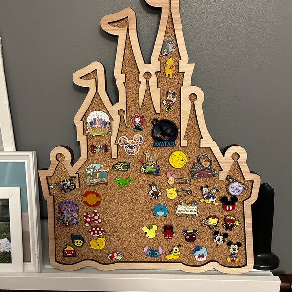 Castle Personalized Trading Pin Display Board Pin Trading & Collecting ...