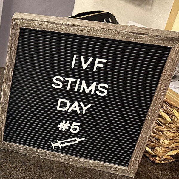 IVF Letter Board Icons - French Fries Pineapple Shot Rainbow, Test Tube ...