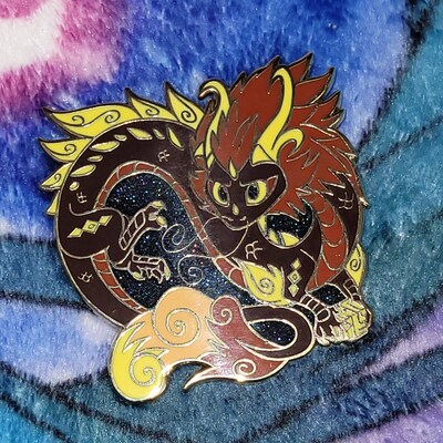 Rex Lapis Dragon Gold Foil Print 5x7 - Etsy
