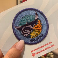 Night Diver Patch for Scuba Adventurers Travel Patches for Scuba Divers ...
