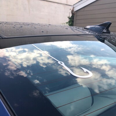 Fishing Hook Fishing Decal Sticker - Etsy
