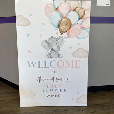 Editable Gender Neutral Noah's Ark Theme Animals Baby Shower Sprinkle ...