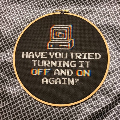 Game Over 4-in-1 Cross Stitch Pattern - Etsy