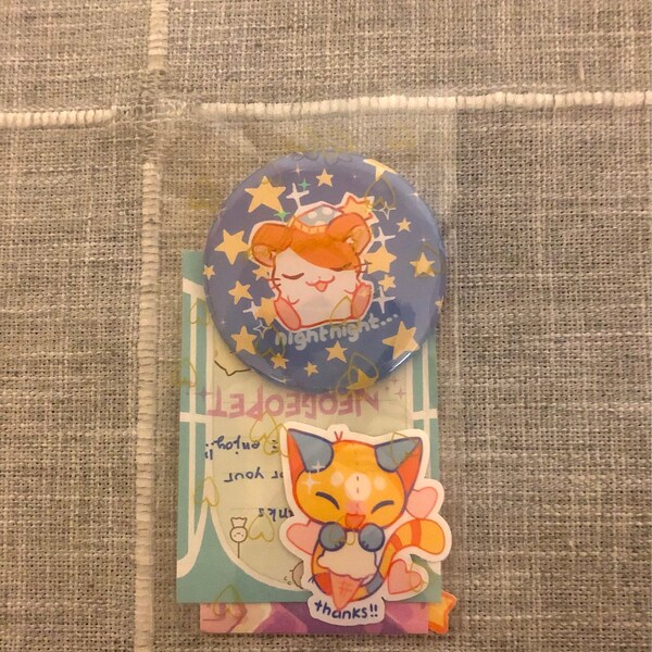 Ham Ham Buttons Pack - Etsy