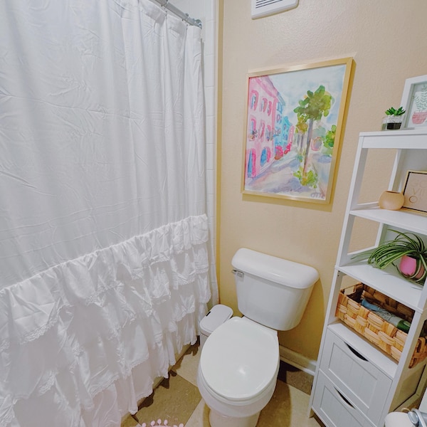 Pastel Pink Preppy Paris Watercolor Print Set of 6 Eiffel Tower Instant ...