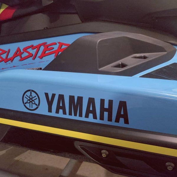 Yamaha Decals (1 Set) Yamaha Stickers Helmet Motorcycle Bike Jetski ...