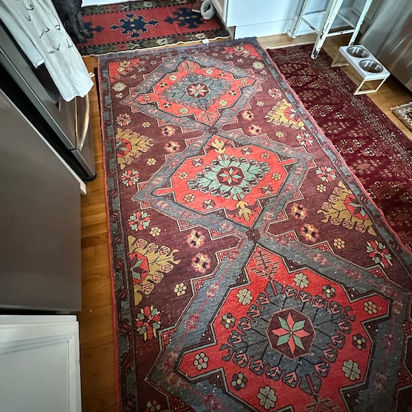 100 Years Old,organic Kilim, Turkish Kilim, Soumak Rug, Caucasian Kilim ...