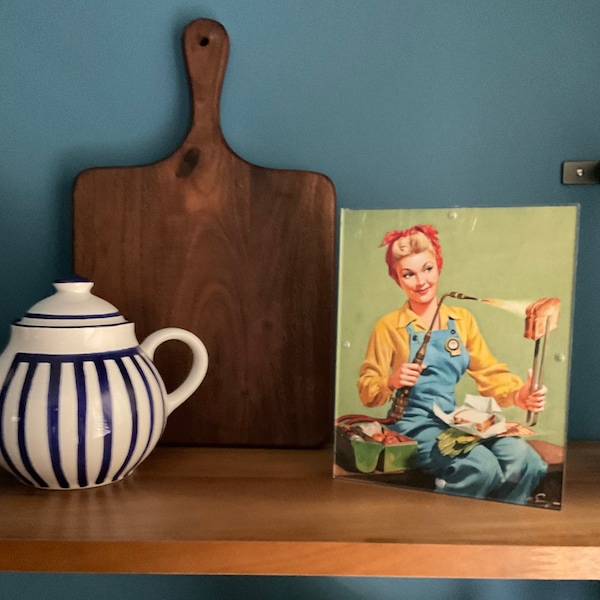 Retro Kitchen Art • Pin-up Art • Vintage Kitchen Pin-up Print • Choose ...