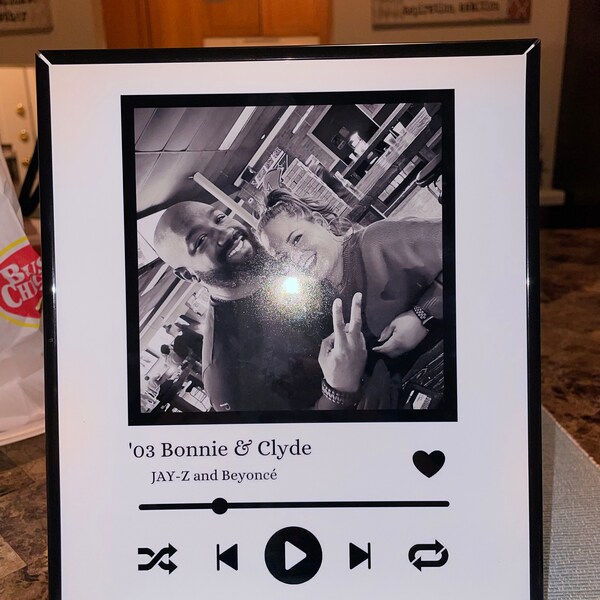 Music Frame-"our Song" Printable W/ Scannable Code-digital Download ...