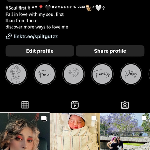 120 Everyday Instagram Story Highlight Trendy Influencers Illustrations ...