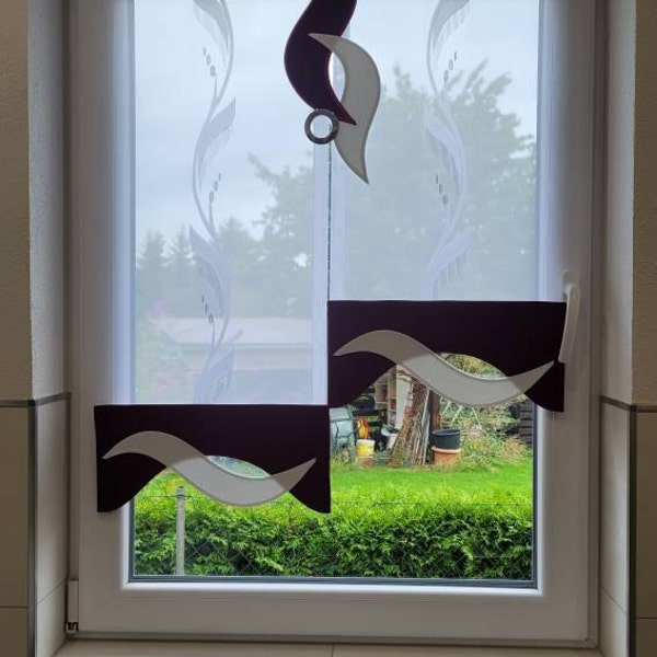 Schone Schone Moderne Scheibengardinen Bild