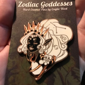 Zodiac Goddess Sagittarius Pin - Etsy