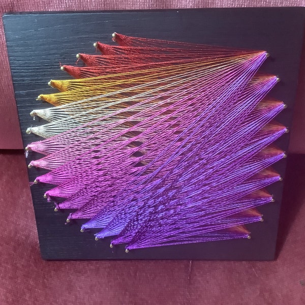 String Art Pattern Printable Religious Cross DIY String Art Pattern ...